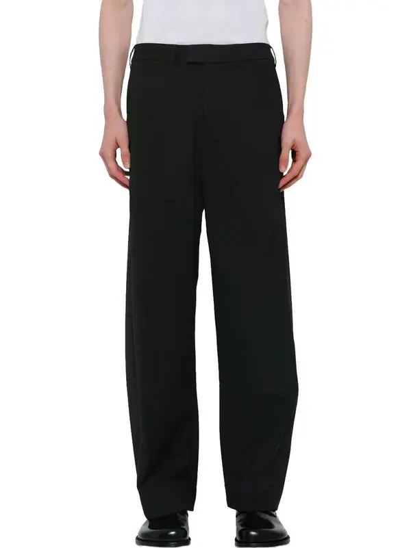 ENTIRE STUDIOS Lounge Curve Trousers - Black