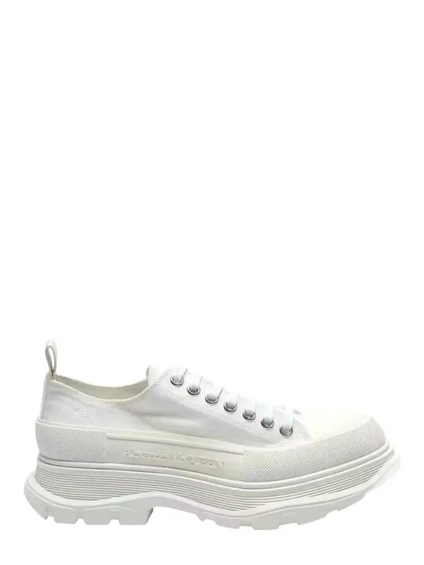 Alexander McQueen Tread Slick Sneakers - White