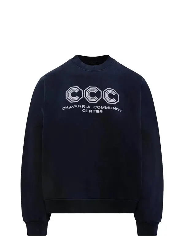 WILLY CHAVARRIA Crewneck Sweatshirt - Blue