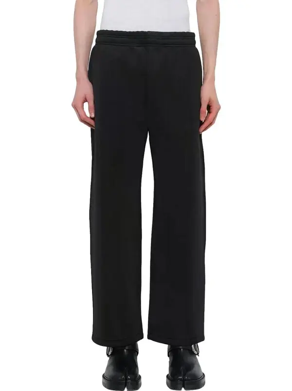 ENTIRE STUDIOS Scuba Straight-leg Track Pants - Black