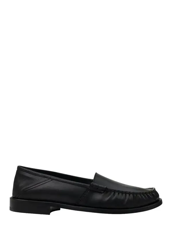 Rhude Gathered Slip-on Loafers - Black