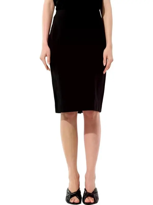 Balenciaga High-waisted Pencil Skirt - Black