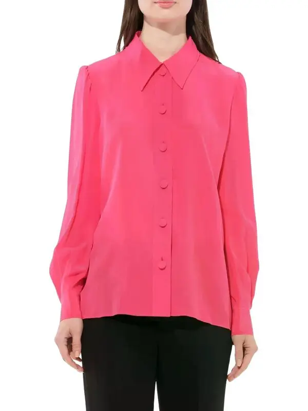 Givenchy Long Sleeve Button-up Shirt - Pink