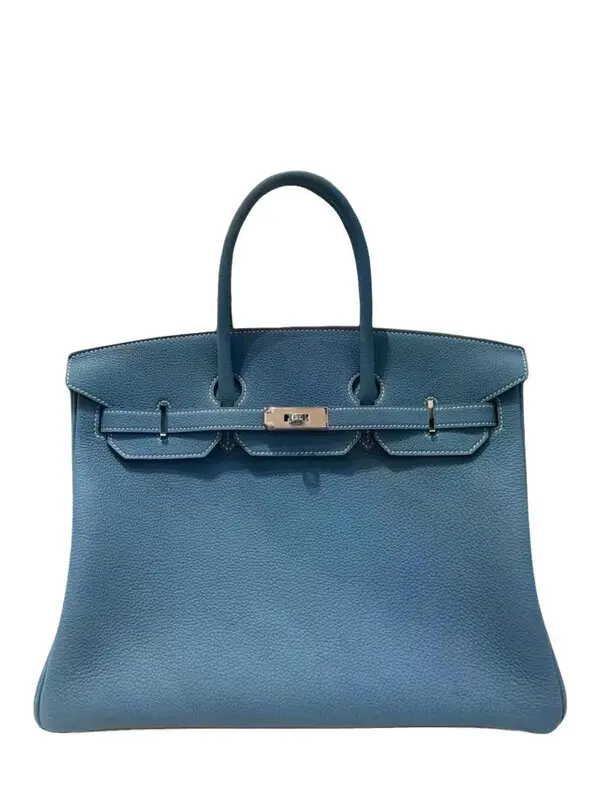 Hermès Birkin 35 Handbag - Blue