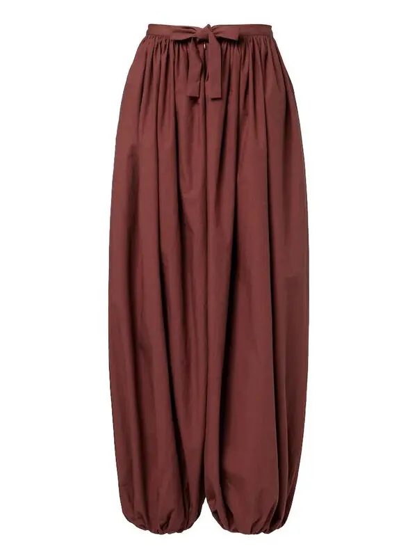 Christopher Esber Cotton Balloon Pants - Purple