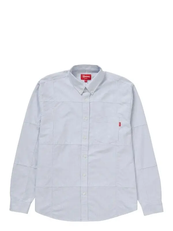 Supreme Patchwork Oxford Shirt - Stripe
