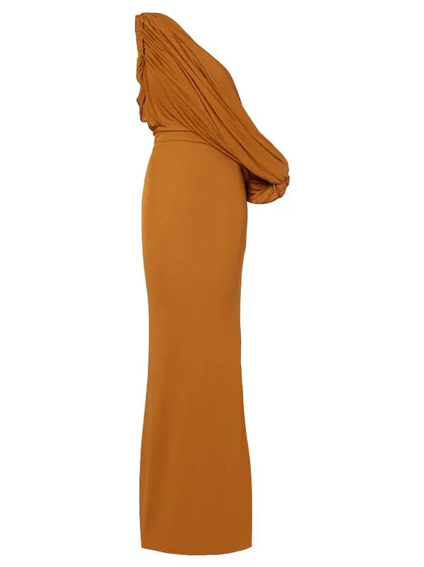 Christopher Esber Draped Gown - Orange