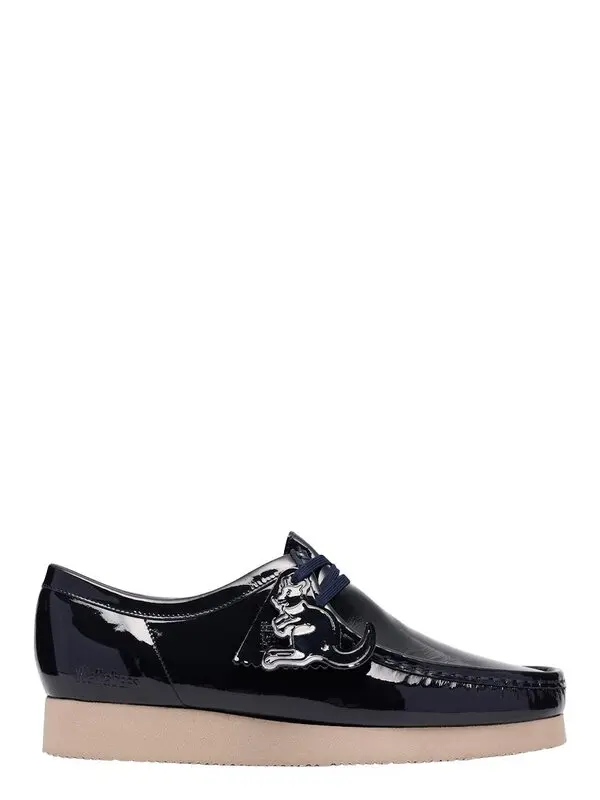 Clarks Wallabee 2604 - Navy Blue Patent