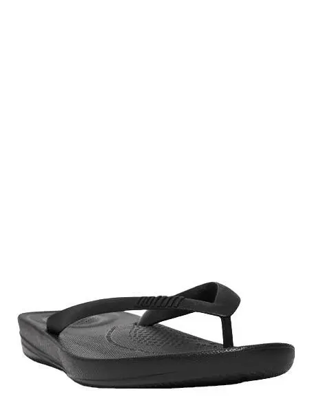 Fitflop Iqushion Ergonomic Flip-flops - Black
