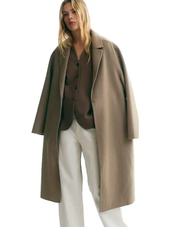 H&m Jersey Blazer - Brown