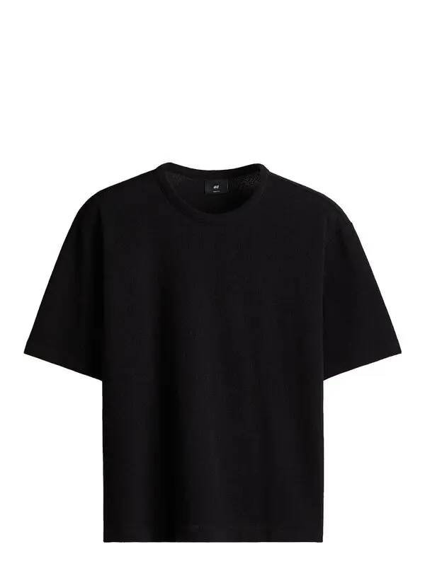 H&m Loose Fit T-shirt - Black