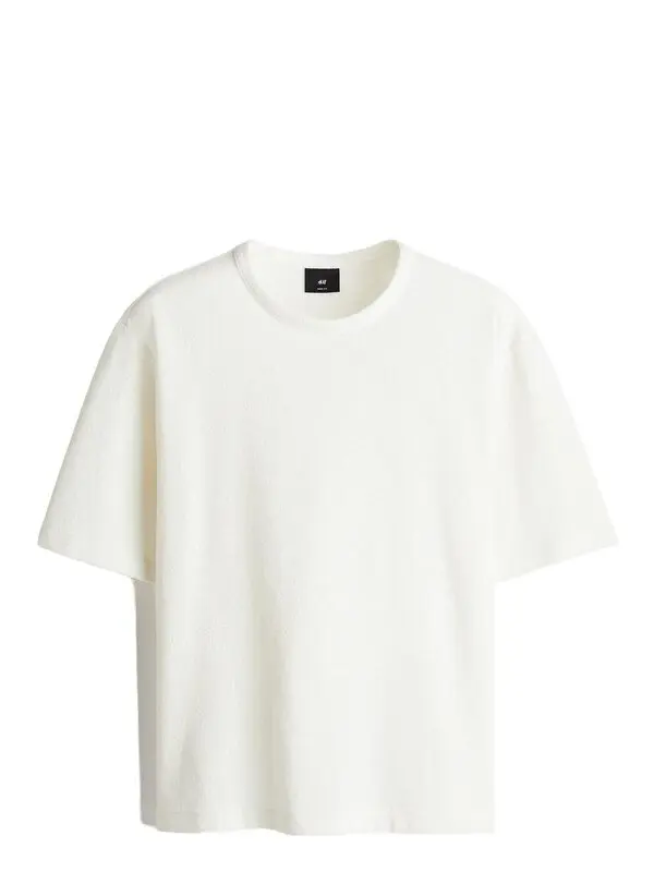 H&m Loose Fit T-shirt - White