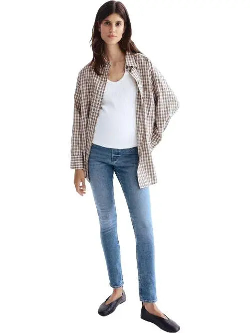 H&m Mama Skinny Jeans - Denim Blue