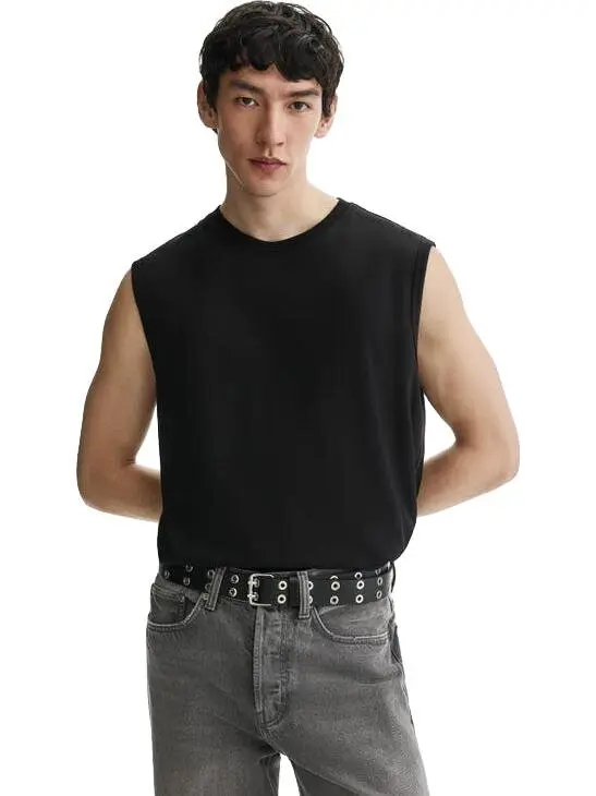 H&M Coolmax® Regular Fit Vest Top - Black