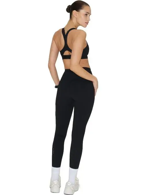 H&m Shapemove™ High-waisted Running Leggings - Black