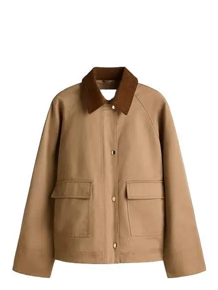 H&m Mama Before & After Babywearing Twill Jacket - Beige