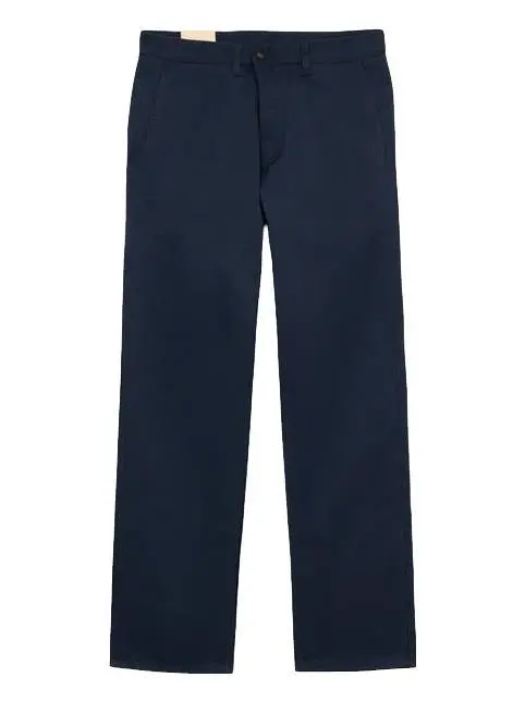 FORTELA Reno Cotton Canvas Chino Trousers - Blue
