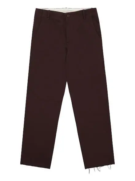 FORTELA Hectorv Cotton Trousers - Burgundy