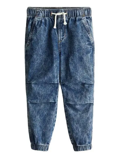 H&m Denim Joggers - Denim Blue