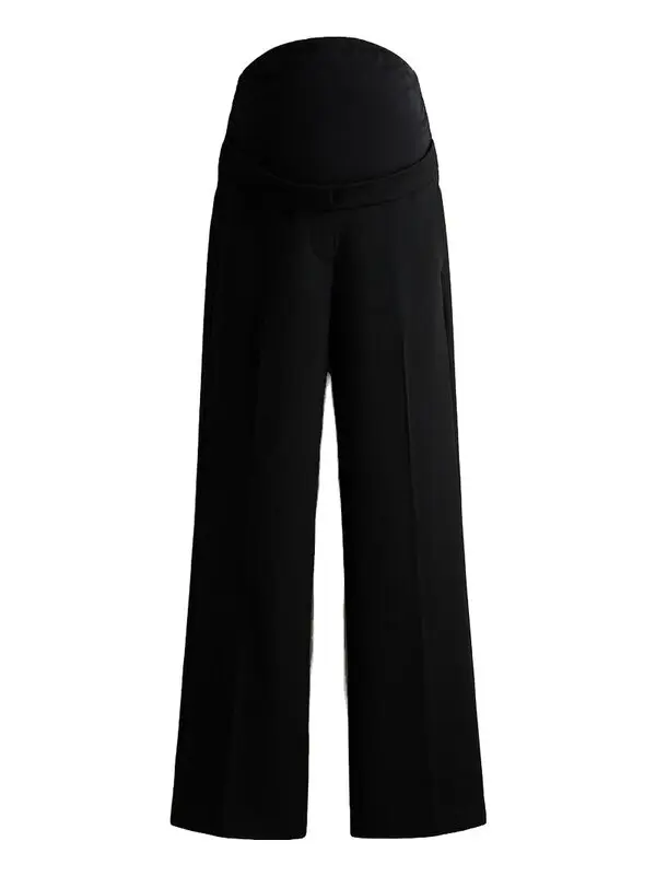 H&m Mama Bootcut Trousers - Black