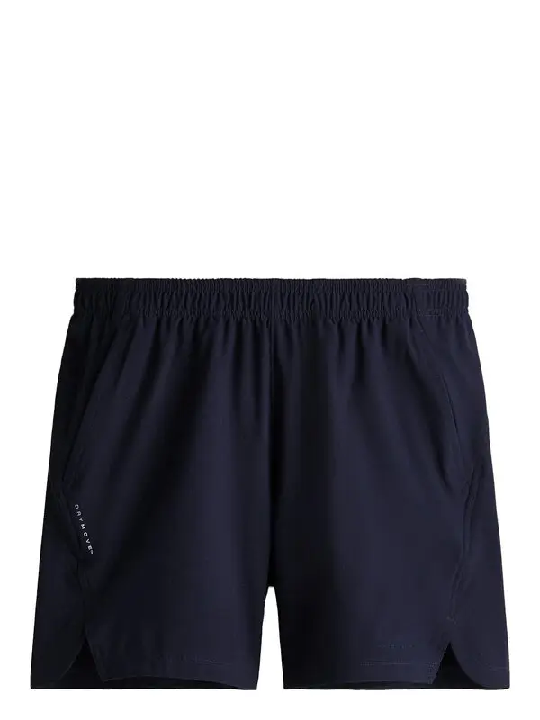 H&m Drymove™ Sports Shorts With Zip Pockets - Navy Blue
