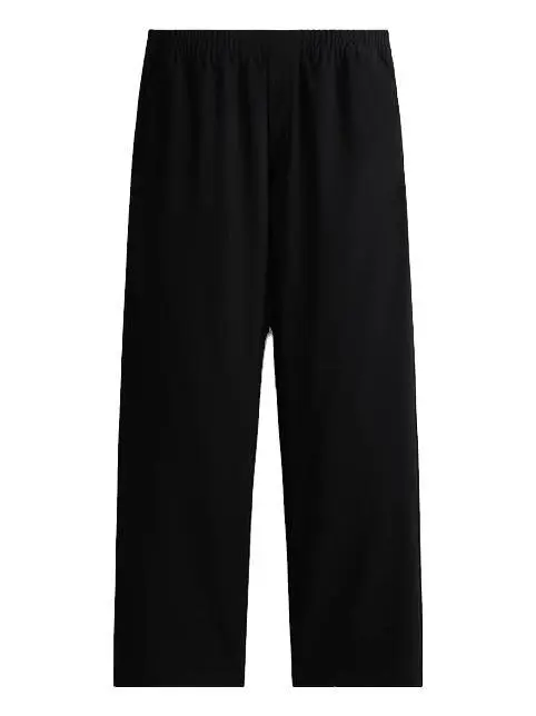 H&m Four-way Stretch Wide Leg Trousers - Black