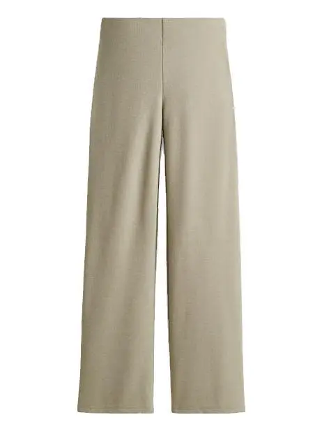 H&m Straight-leg Jersey Trousers - Beige