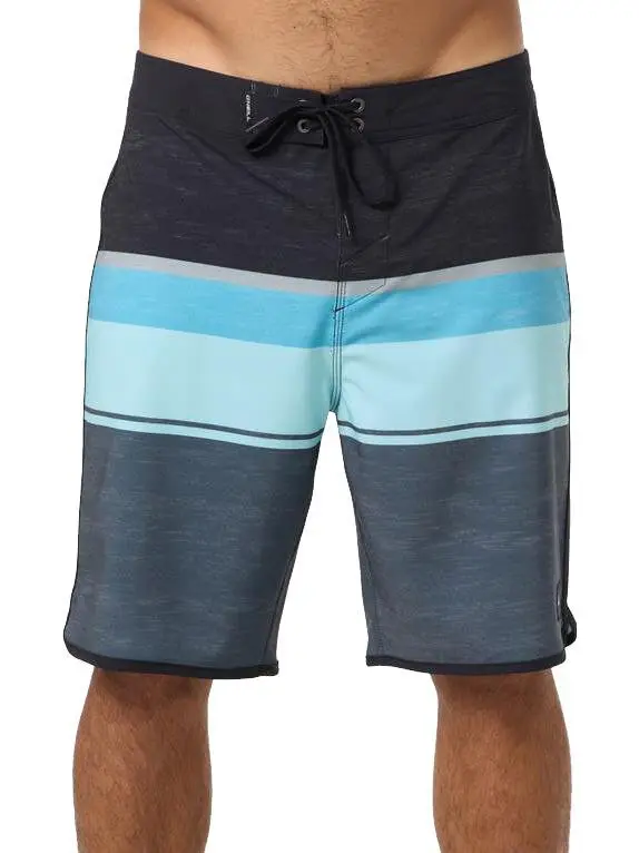 O'Neill Lennox Scallop Stripe Board Shorts - Phantom