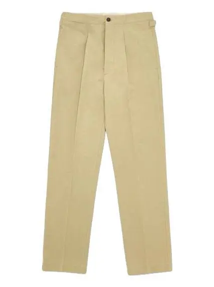 FORTELA Oklahoma Cotton Canvas Trousers - Camel