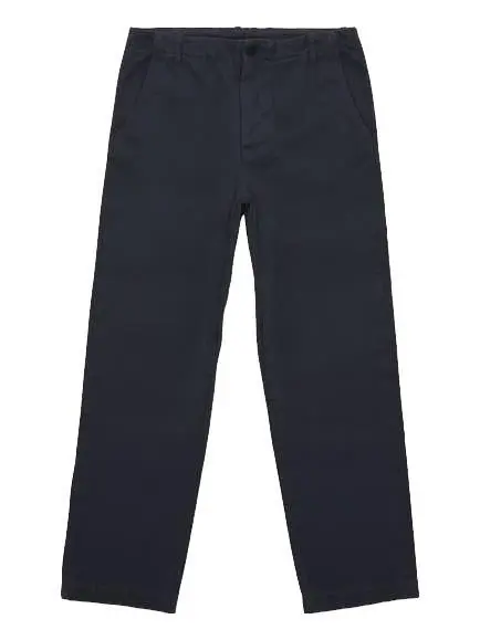 FORTELA Hector Herringbone Cotton Trousers - Blue