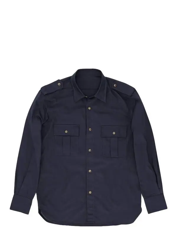 FORTELA Sahara Cotton Overshirt - Blue