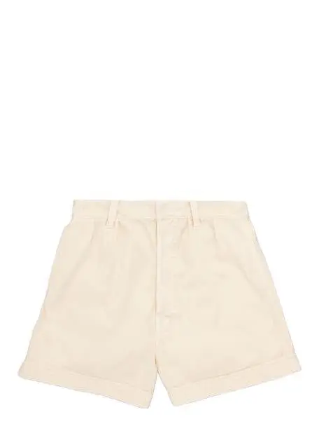 FORTELA Bedford Cotton Bermuda Shorts - Cream