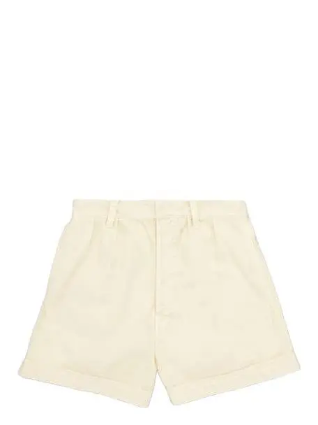 FORTELA Bedford Cotton Bermuda Shorts - Ecru
