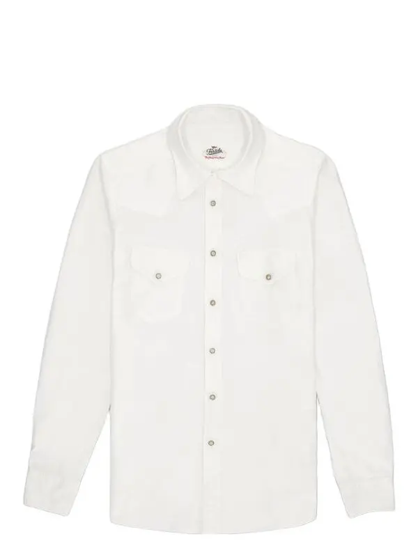 FORTELA Tex Texan Cotton Shirt - White