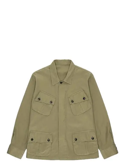 FORTELA Dawgt Jungle Shirt Jacket - Sage Green