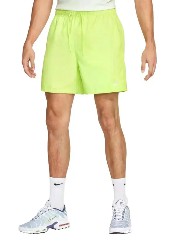 Nike Club Embroidered-logo Shorts - Green