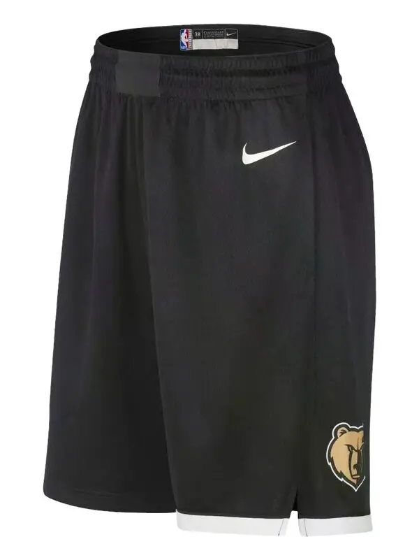 Nike City Edition Grizzlies Swingman Shorts - Black