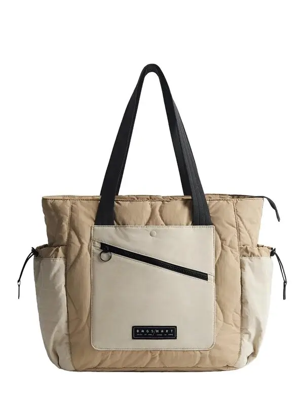 BAGSMART Paz Laptop Tote Bag - Grullo