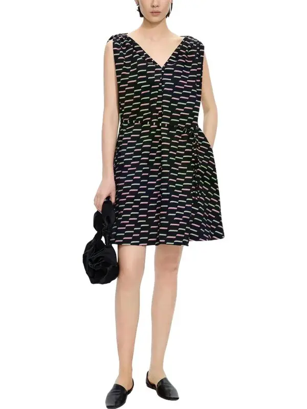 JNBY Printed A-line Dress - Black