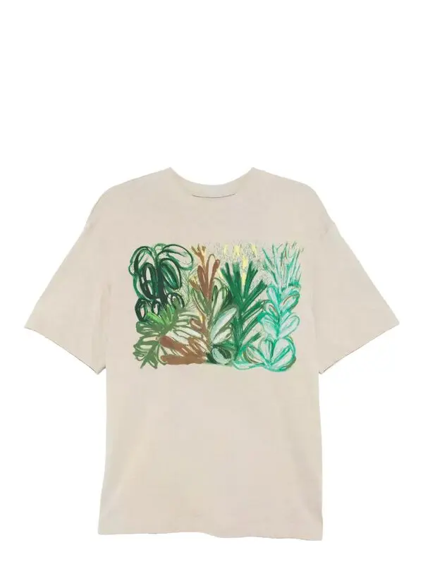 JNBY Graphic Print T-shirt - Neutrals