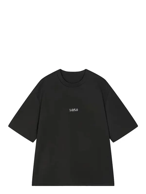 CROQUIS Crew-neck T-shirt - Black