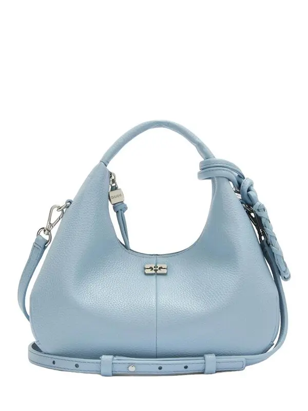 GANNI Mini Hobo Bag - Blue