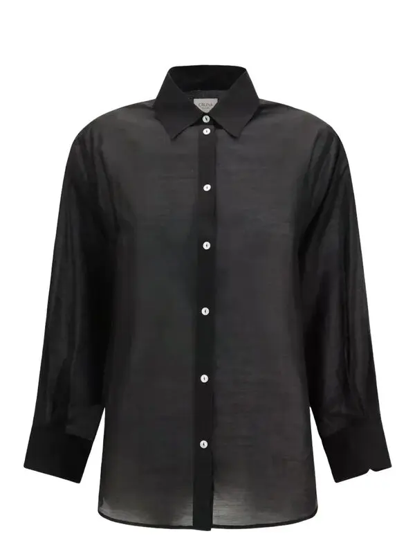 CRUNA Yvonne Long-sleeved Shirt - Black
