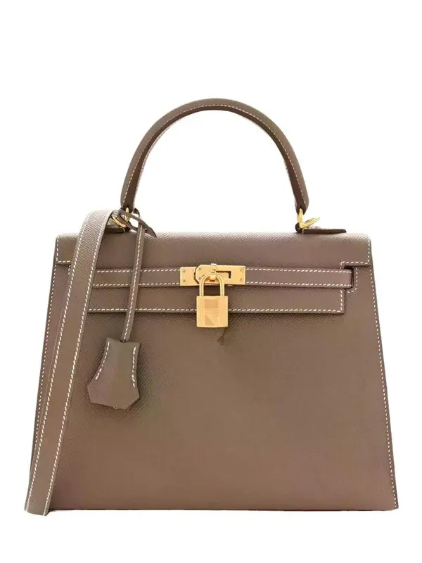Hermès Kelly Sellier 25 Handbag - Neutrals