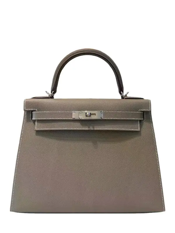 Hermès Kelly Sellier 28 Handbag - Neutrals