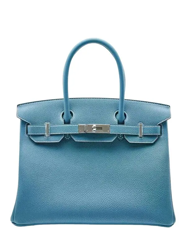 Hermès Birkin 30 Togo Handbag - Blue