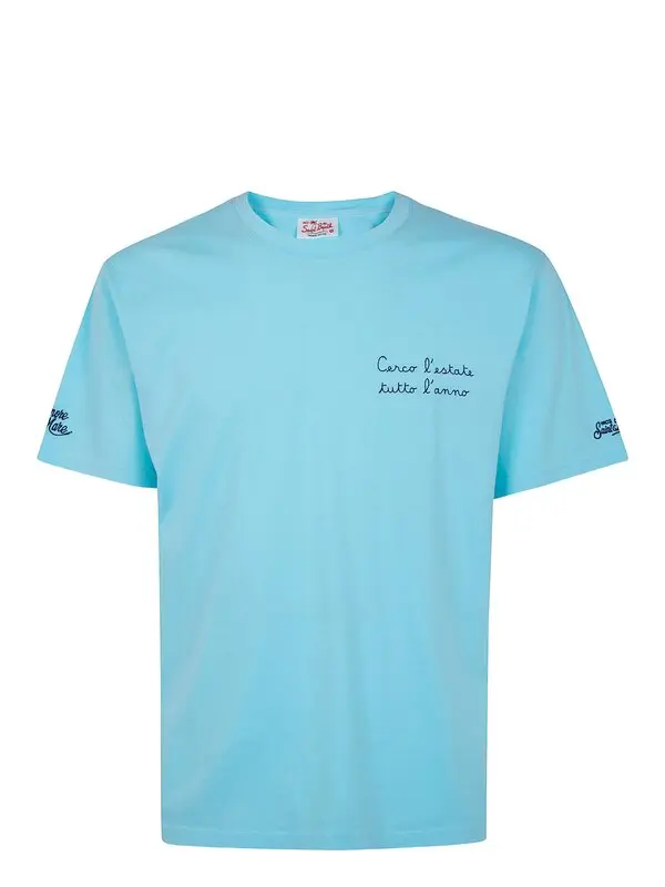 MC2 SAINT BARTH Portofino Cerco Estate" T-shirt - Blue