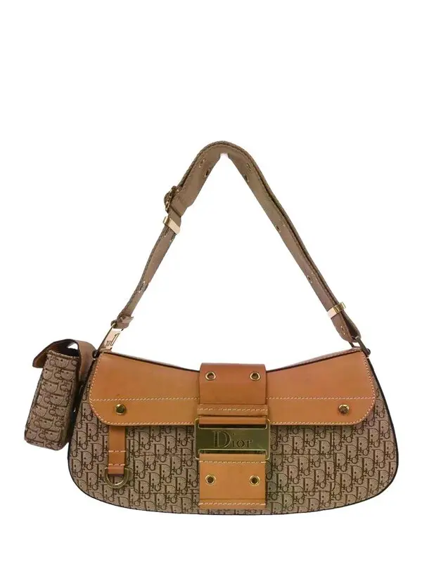 Dior Trotter Street Columbus Shoulder Bag - Brown