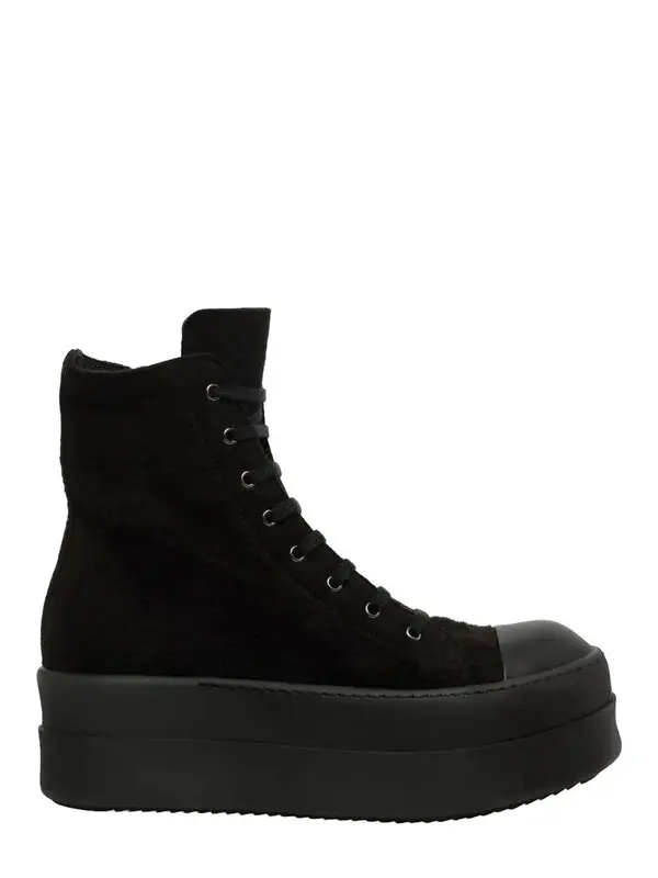 Rick Owens High-top Platform Sneakers - Black