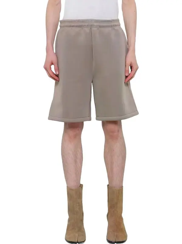 ENTIRE STUDIOS Scuba Elasticated-waist Shorts - Neutrals